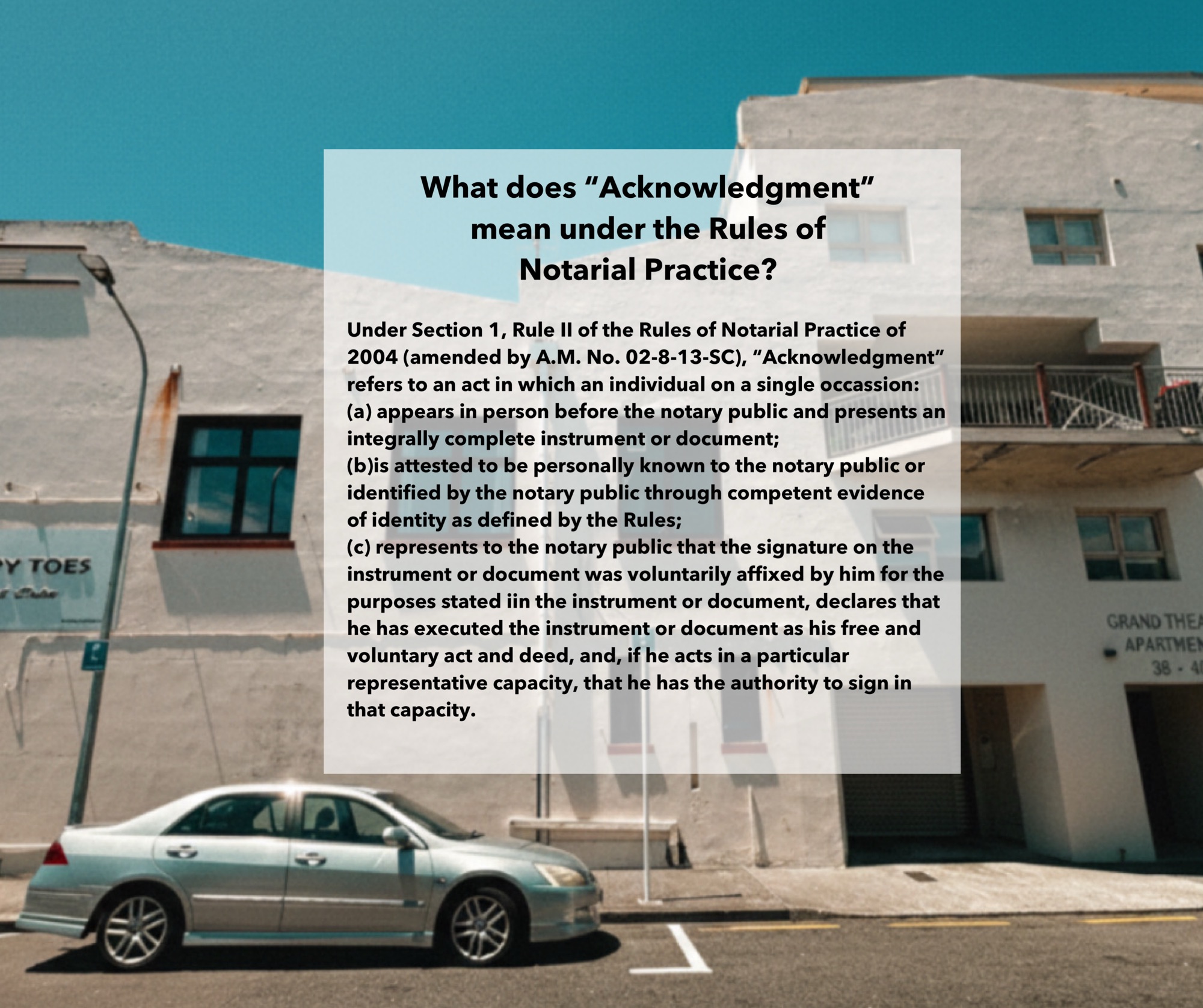 What does “Acknowledgment” mean under the Rules of Notarial Practice ...